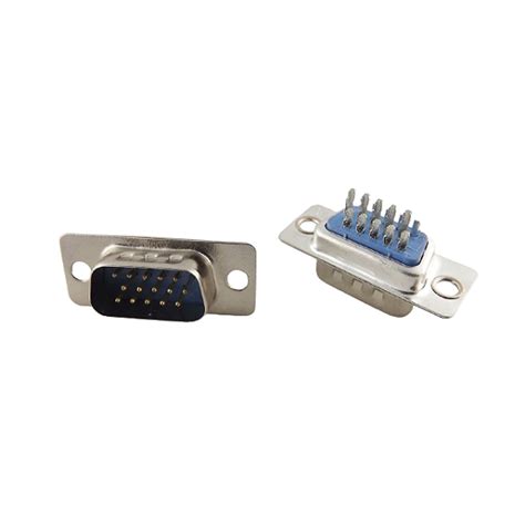 Db15 Male Socket D Sub Vga 15 Pin 3 Row Solder Type Tskemarket