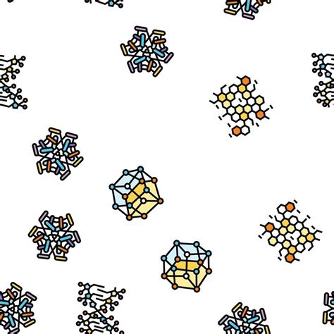 Molecular Science Chemistry Atom Vector Seamless Pattern 21229736 Vector Art At Vecteezy