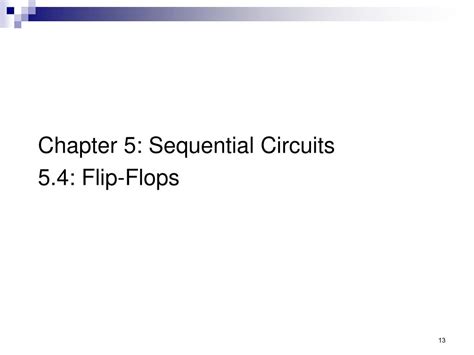 ppt chapter 5 synchronous sequential circuits powerpoint presentation