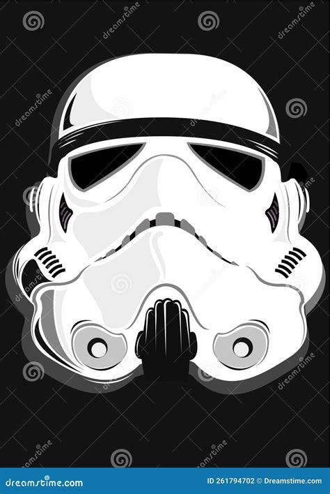 Stormtrooper Helmet Vector