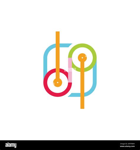 Square Colorful Lift Catrol Wheel Icon Vector Stock Vector Image And Art Alamy