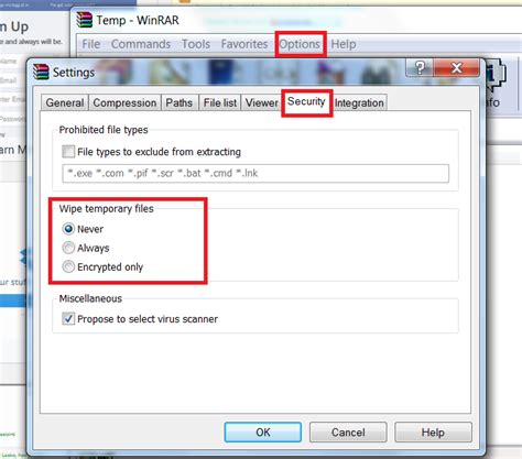 Data Leakage Does Winrar Leave Traces Of Temporarily Extracted Files