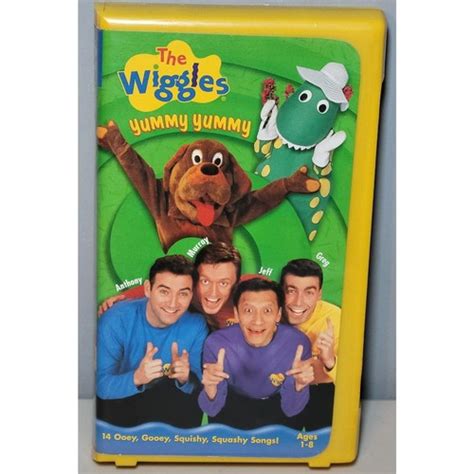 Vtg 2000 The Wiggles Yummy Yummy Vhs 14 Songs Running Time 36 Min Ages