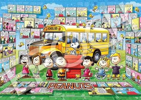 Jigsaw Puzzle Peanuts Comic History 3000 Pieces 73 X 102 Cm