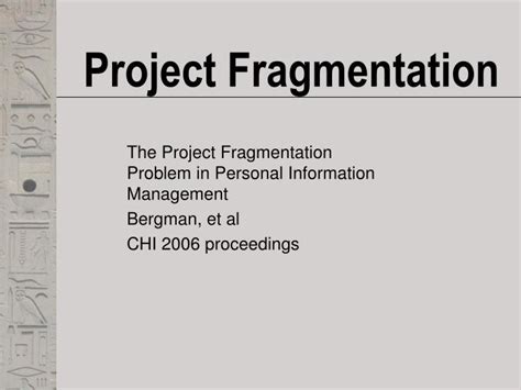 Ppt Project Fragmentation Powerpoint Presentation Free Download Id 7075502