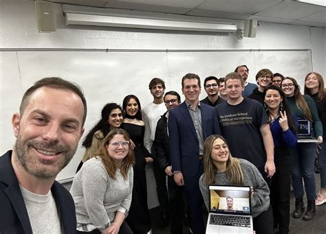 Congratulations To My First Class At The George Washington University
