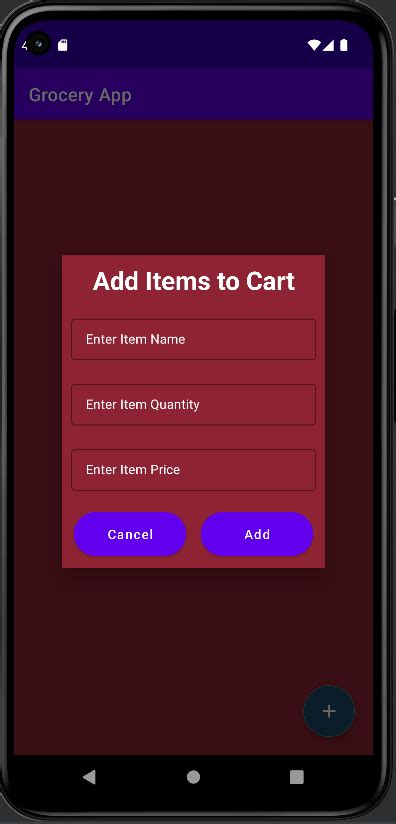 Github Karthikairawatgroceryapp Virtual Internship Android Application Development Using