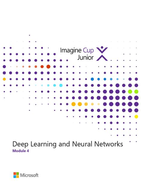 Module 4 Deep Learning And Neural Networks Pdf