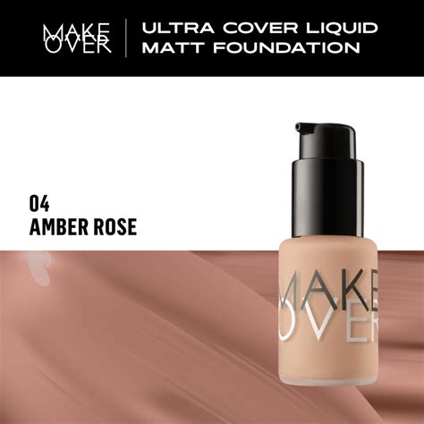 Jual Ultra Cover Liquid Matt Foundation Make Over Makeover Kota My