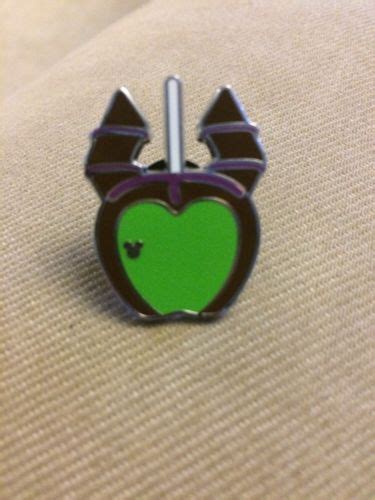 Disney Maleficent Candy Apple Hidden Mickey Pin Antique Price Guide Details Page