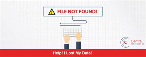 Help I Lost My Data