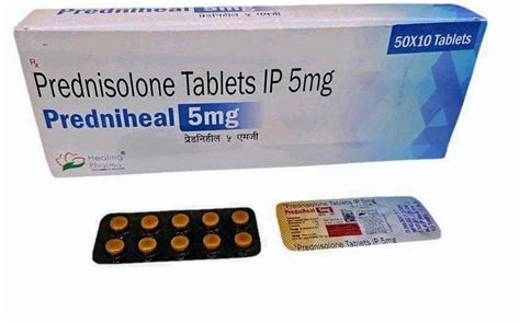 Prednisolone Tablets 5mg At ₹ 55stripe Omnacortil 10 Tablet In