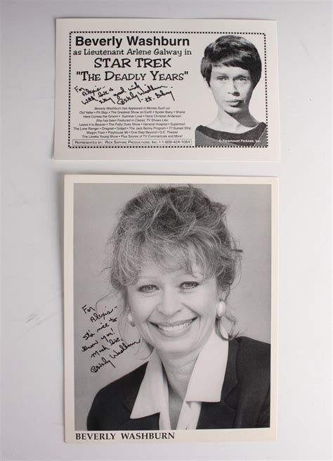 Beverly Washburn Star Trek