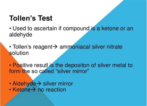 Periodic Table Mnemonics Schiffs Test Millons Test Tollens