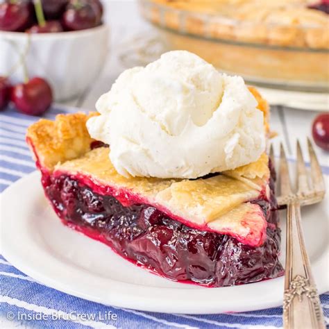 Easy Cherry Pie Recipe Inside Brucrew Life