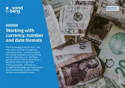 A Short Guide To Currency Number Date Formats Pdf