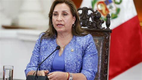 Dina Boluarte Renuncia A La Inmunidad Presidencial Tras Ser Denunciada