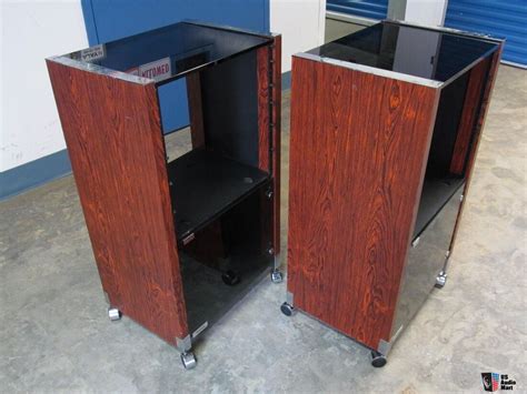 Pair Of Technics Sh 999 Audio Rack Cabinets Photo 2159901 Us Audio Mart