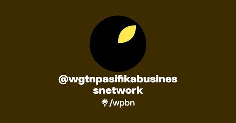 Wgtnpasifikabusinessnetwork Facebook Linktree