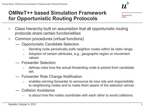 Performance Evaluation Of Opportunistic Routing Protocols A Framework