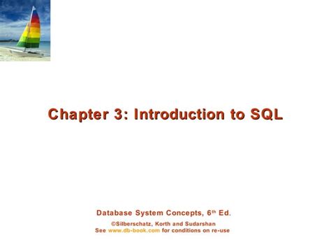 Dbmsintroduction Of Sql Ppt