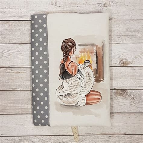 Рисувана подвързия за книга „Пред камината“ Handmasters Bg