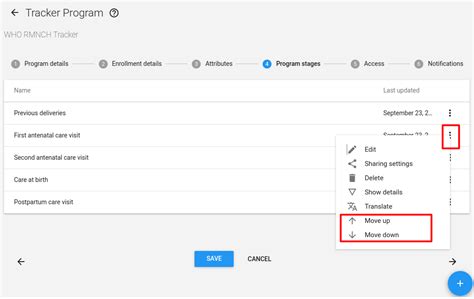 Program Stages Structure Dhis2 Documentation