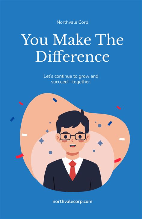 Free Employee Poster Templates Editable And Printable