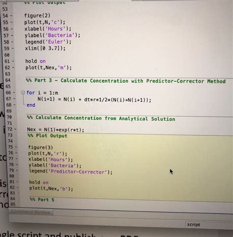 Solved How Do I Correctly Code The Improved Euler S Method Chegg
