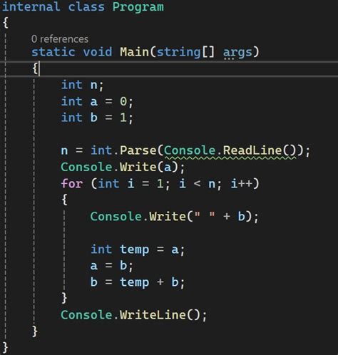 csharp fibonacci victor vinicius