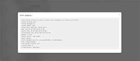 Headers Viewer Add On Download
