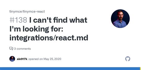 I Can T Find What I M Looking For Integrations React Md Issue Tinymce Tinymce React