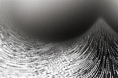 Premium Photo A Close Up Of A Black And White Photo Of A Curved Surface Generative Ai