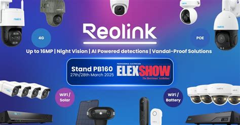 elexshow2025 reolink elexshow securityinnovation ai