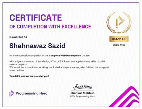Shahnawaz Sazid On Linkedin Webdevelopment Programminghero