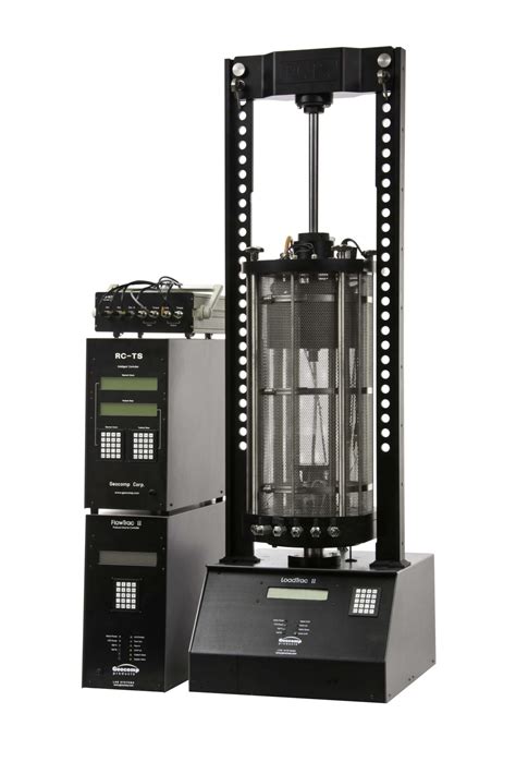 Resonant Column Torsional Shear Test System Geocomp