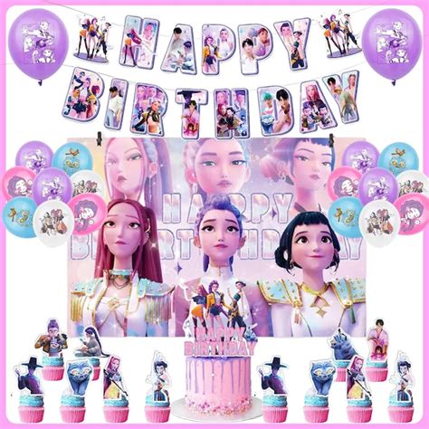 Kpop Demon Hunter Balloons Etsy