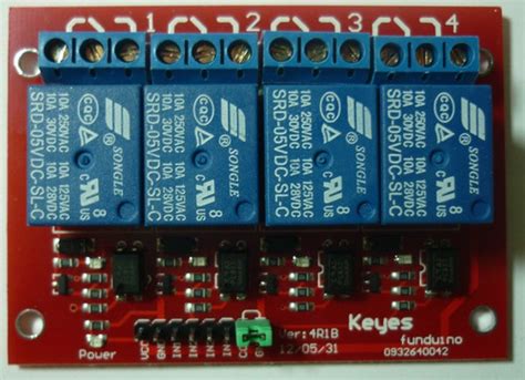 Modulo 4 Relevadores Para Arduino Pic Avr Atmega Robot Web Electro