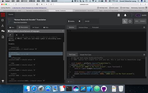 Solidity Code Examples Are Not Displayed · Issue 1144 · Codewars