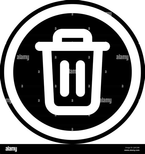 Basic User Interface Delete Stock Vector Image And Art Alamy