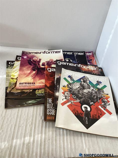 Assorted Lot Of Gameinformer Magazines