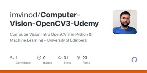 GitHub Imvinod Computer Vision OpenCV Udemy Computer Vision Intro OpenCV In Python