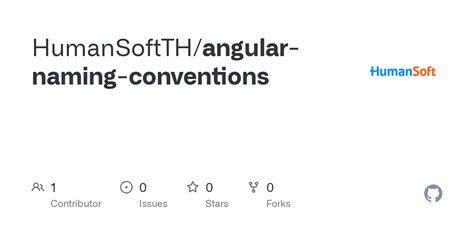 Github Humansoftthangular Naming Conventions