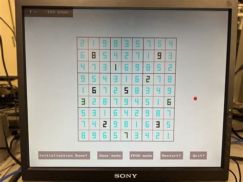 Ece5760 Fpga Sudoku Puzzle Solver