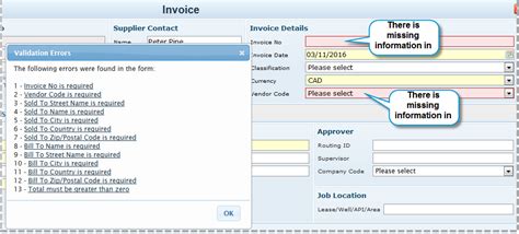 Steps To Fix Validation Errors