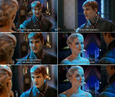 Elsa And Kristoff Rocky Road Once Up A Time Iron Fey Ouat