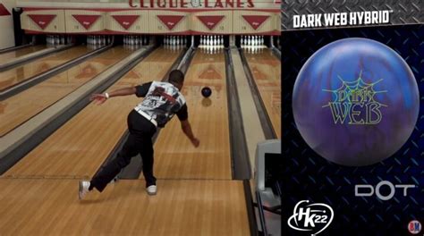Hammer Dark Web Hybrid Bowling Ball Review With Kevin Tabron