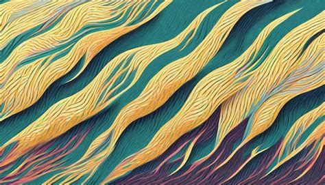 Perlin Noise Geometric Pattern Premium Ai Generated Image