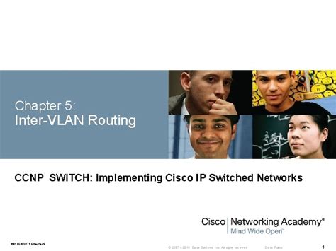 Chapter InterVLAN Routing CCNP SWITCH Implementing Cisco