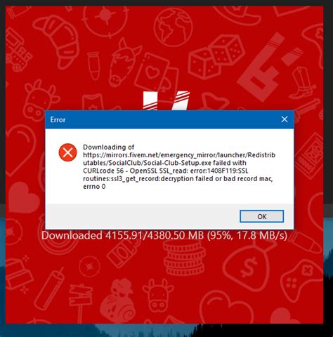 redm error when installing redm client support cfx re community